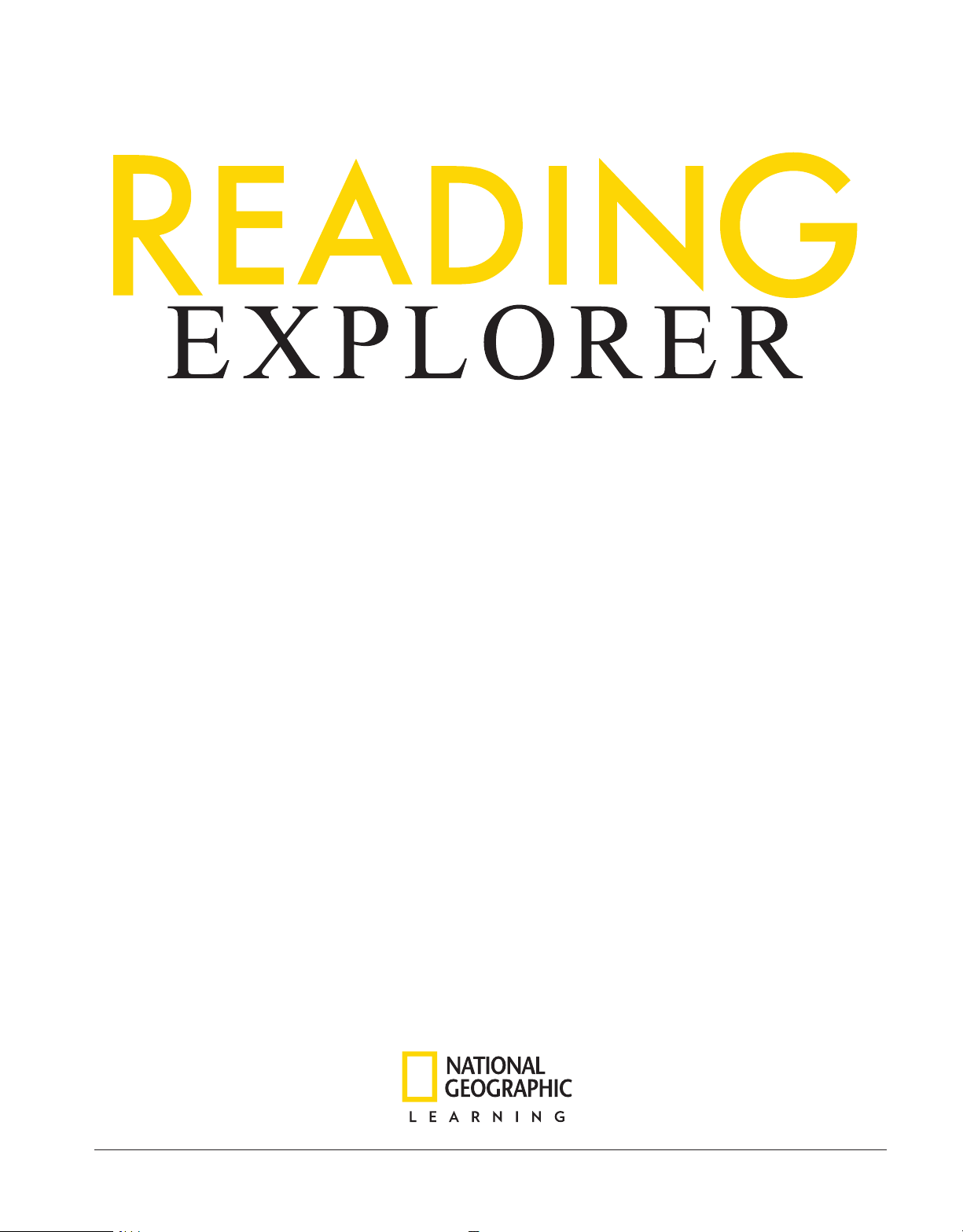 Reading Explorer 1 (Third Edition) (Paul Macintyre David Bohlke) | PDF