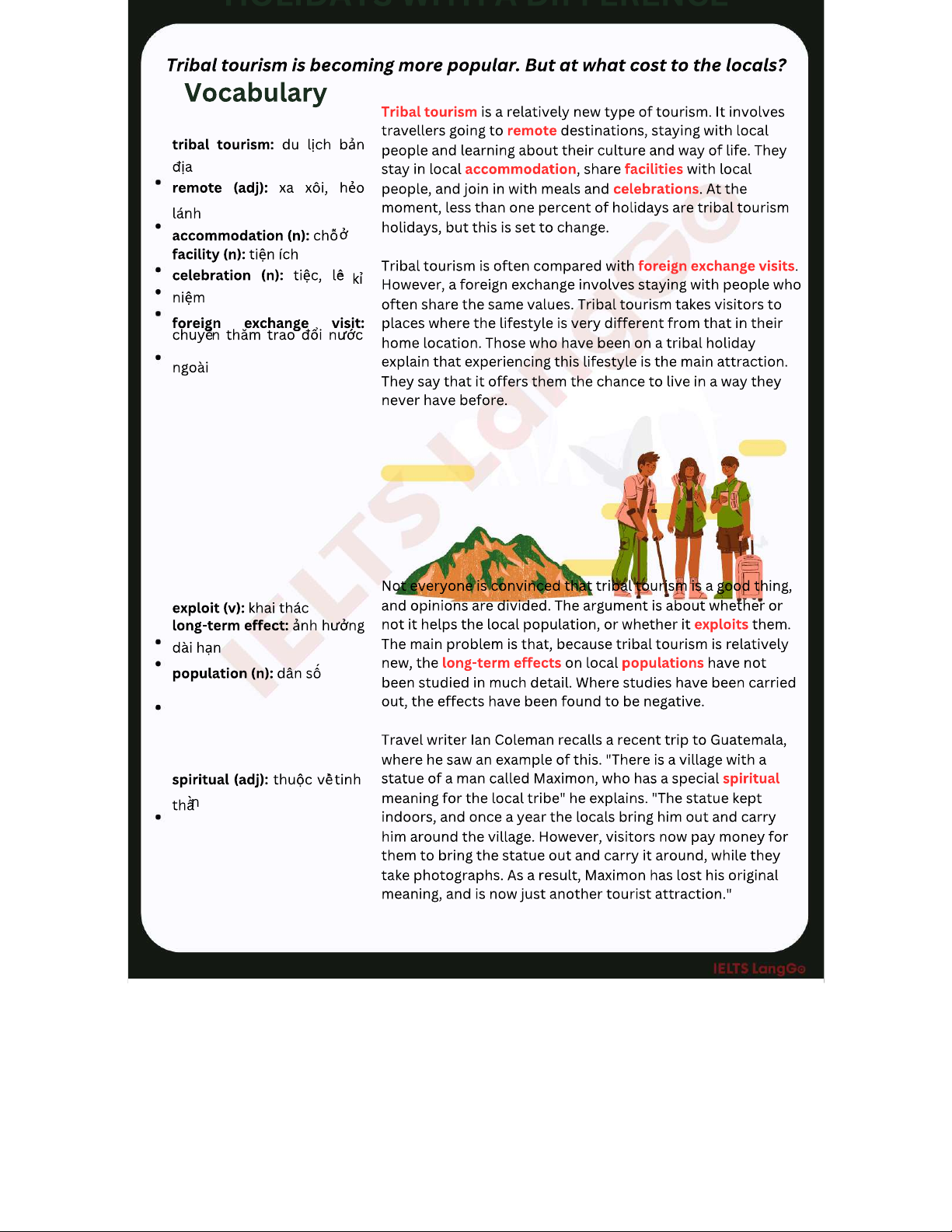 Lesson 18 - Challenge 1 - Understanding Tribal Tourism's Impact | PDF