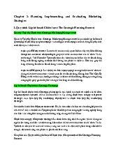 Chapter 2 Planning, Implementing, and Evaluating Marketing Strategies | PDF