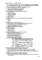 Đáp Án Ic3 Gs4 Questions CF - Tài liệu tổng hợp | PDF