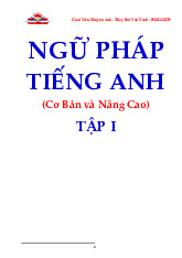 Ngữ pháp tiếng anh CB NC tập 1 | PDF
