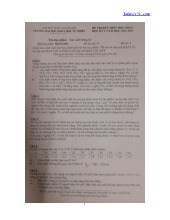 Đề thi hết môn học kì 1 Xác suất thống kê học năm học 2025-2026 - trường đại học Khoa học tự ...