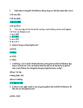 73 câu trắc nghiệm Lịch sử Đảng CSVN- Trường đại học Văn Lang | PDF