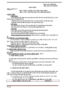 Giáo án Sinh 10 cả năm ptnl theo phương pháp mới | PDF