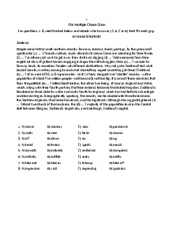 CAE Multiple Choice Cloze | PDF