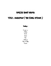 Doraemon The Final Episode Script - Tài liệu tổng hợp | PDF