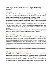 DDD là gì? Destroy Dick December là gì? DDD có hại không | PDF