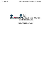 Cambridge IELTS Writing Task 1: Sample Essays and Analysis môn English ...