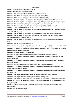 17 dạng toán hình học giải tích phẳng Oxy | PDF