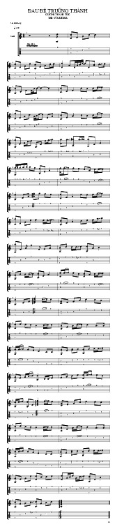 Đau Để Trưởng Thành Tab - Tài liệu tổng hợp | PDF