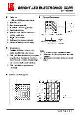 LED Dot Matrix Display Specifications | Thực tập cơ bản | Trường Đại ...