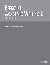 Effective Academic Writing 2 Answer - Tài liệu tổng hợp | PDF
